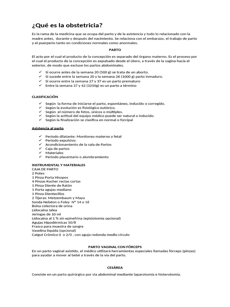 Clase N°1 | PDF | Parto | El embarazo