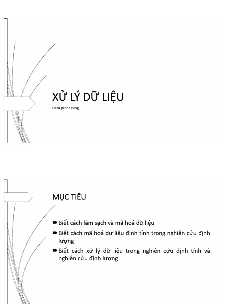 C6 Xu Ly Du Lieu | PDF