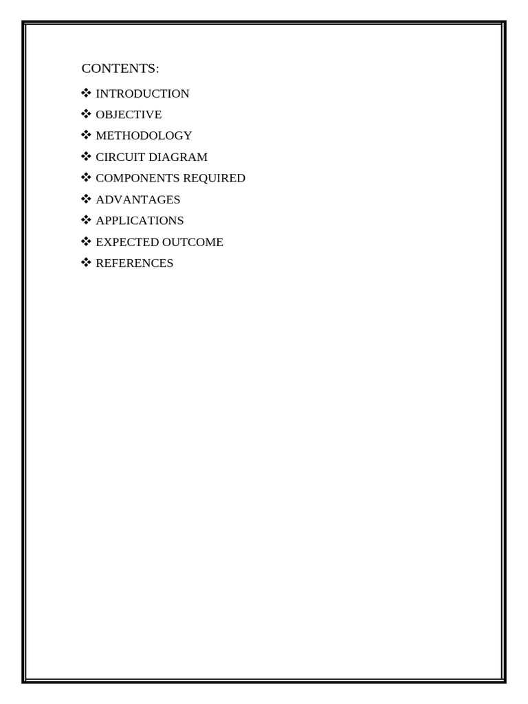 Mini Project Synopsis-1 | PDF | Power Supply | Arduino