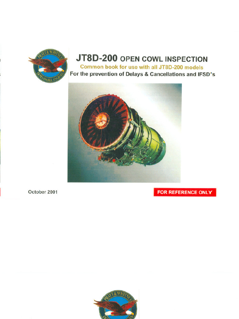 Jt8d Open Cowl Inspection | PDF
