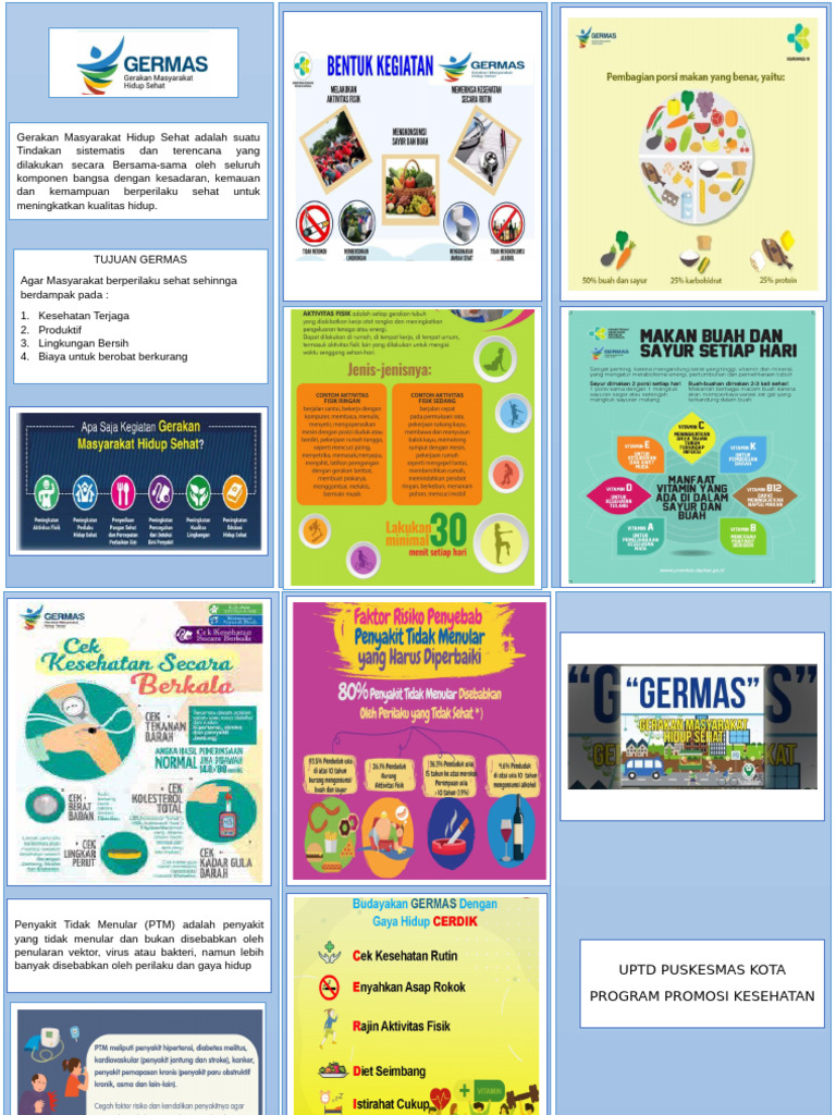 Leaflet Germas | PDF