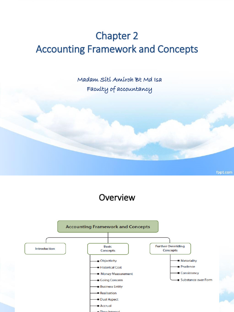 Uecb-M 1201 Chap 2 Accounting Concepts | PDF | Historical Cost ...