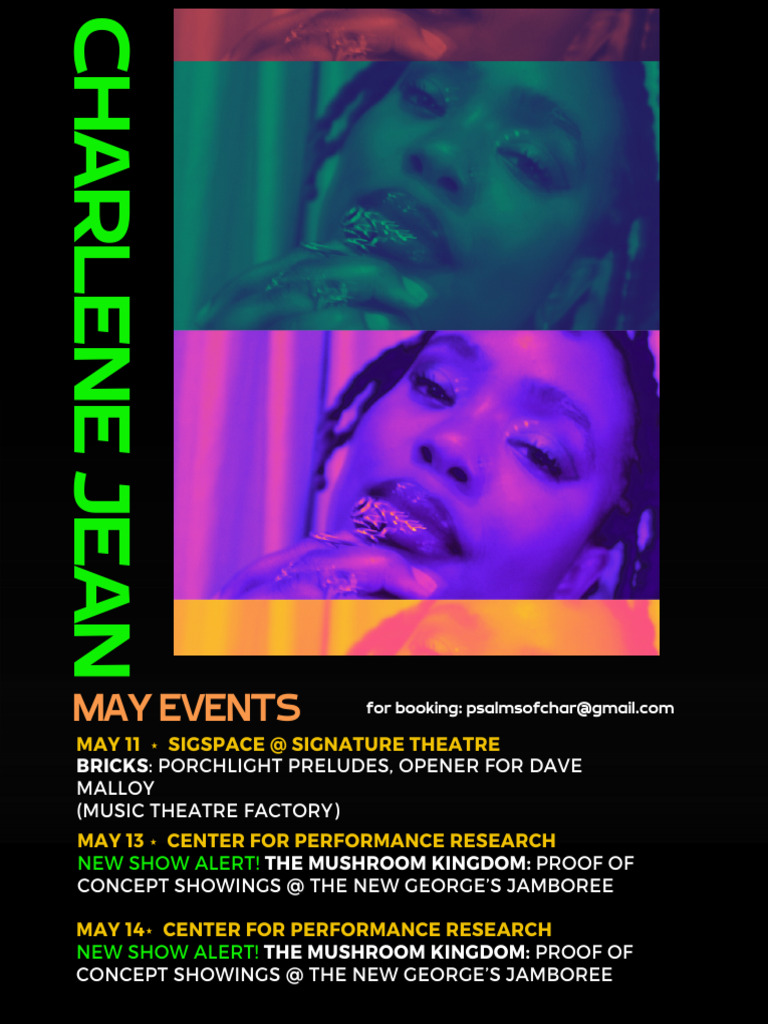 Black Minimalist Concert Tour Dates Announcement Poster (1080 X 1350 PX ...
