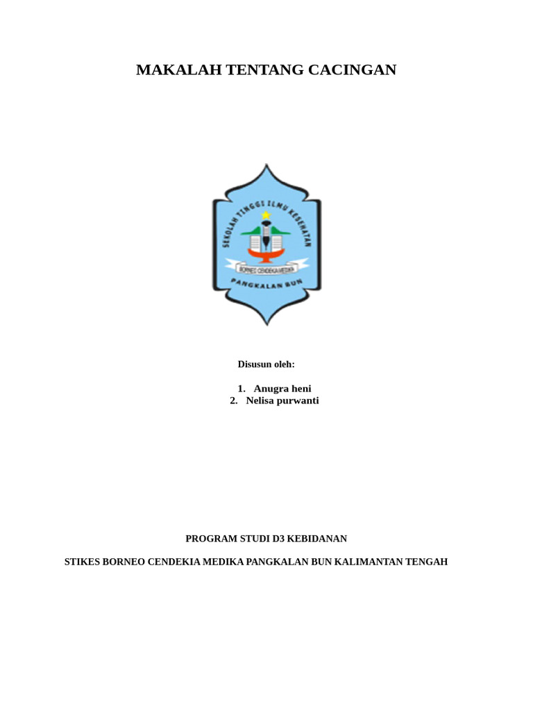 Cegah Cacingan: Gejala dan Pencegahan | PDF