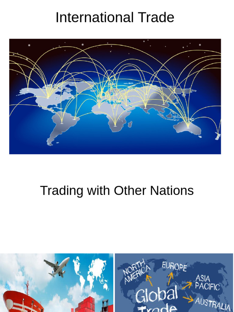Evander Mitchell - Student Copy of International Trade Notes | PDF