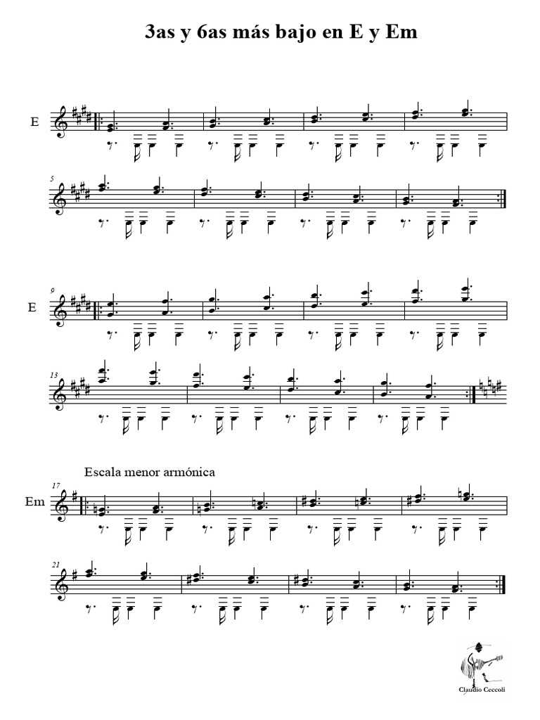 3as y 6as Mas Bajo Zamba - Cueca | PDF