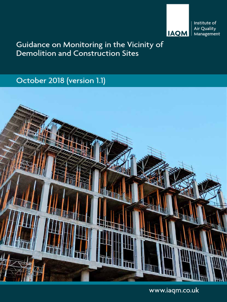 Guidance Monitoring Dust 2018 | PDF | Particulates | Air Pollution