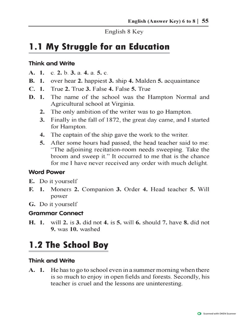 Key English 6-8 Final Key - Copy-1 | PDF