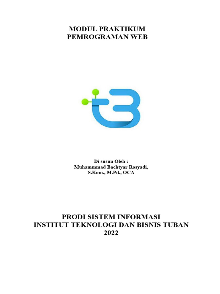 Modul Prak Web Programming | PDF