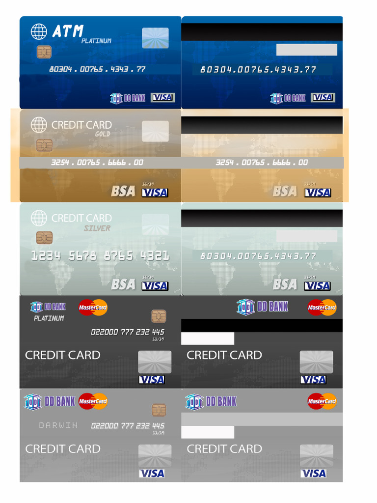 Atm Dan Credit Card Satya Kevin Putra A4 | PDF