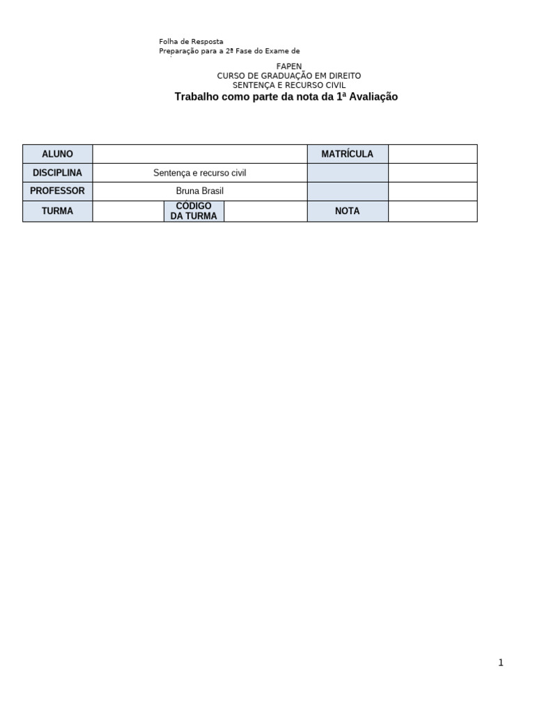 Preparação para Exame de Ordem: Civil | PDF