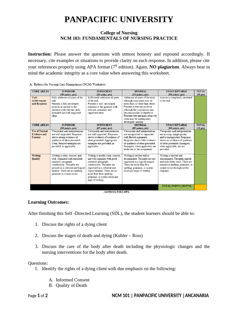 Self Directed Learning SDL | PDF