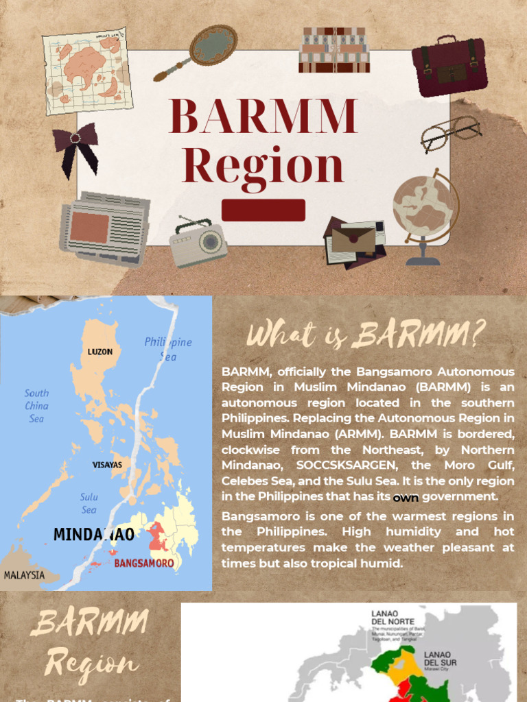 All About BARMM Region in The Philippines | PDF | Mindanao | Philippines