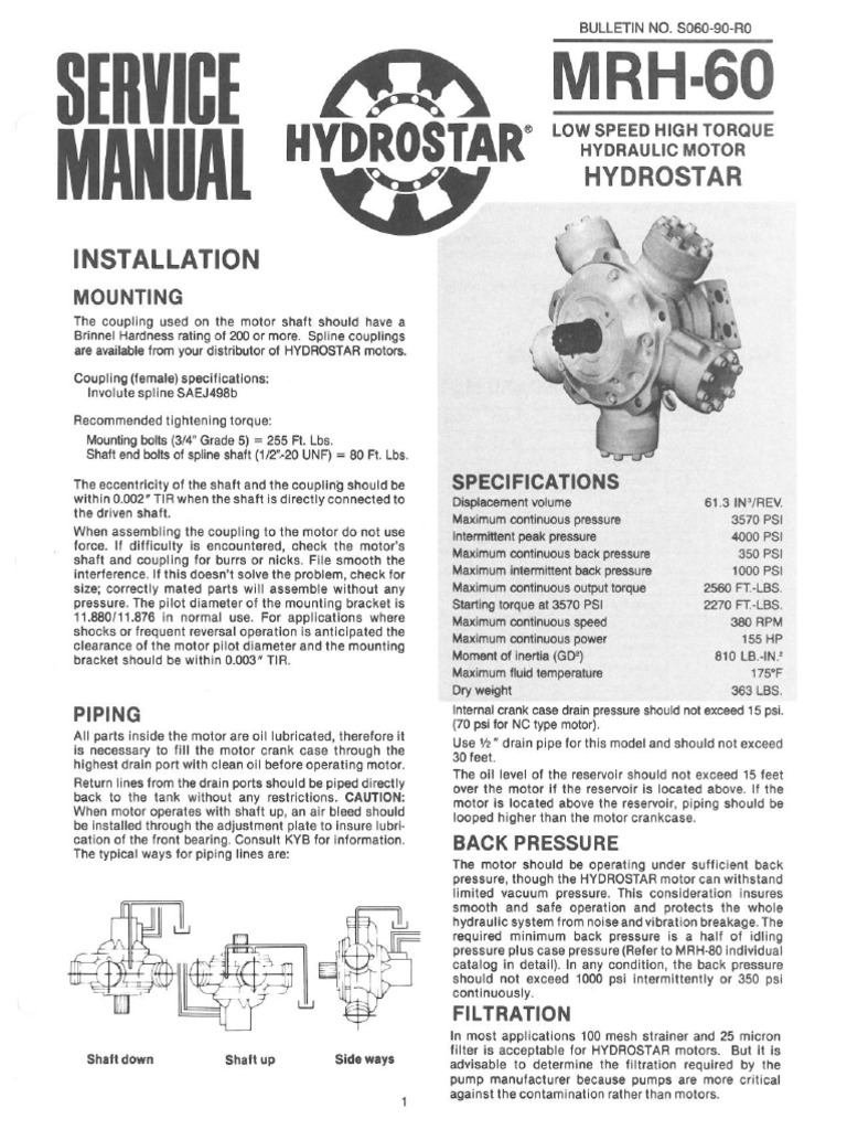 MRH-60 Service Manual | PDF
