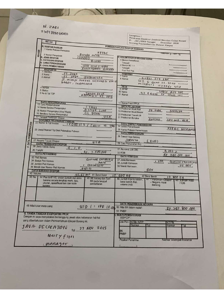 Kepabeanan dan cukai | PDF