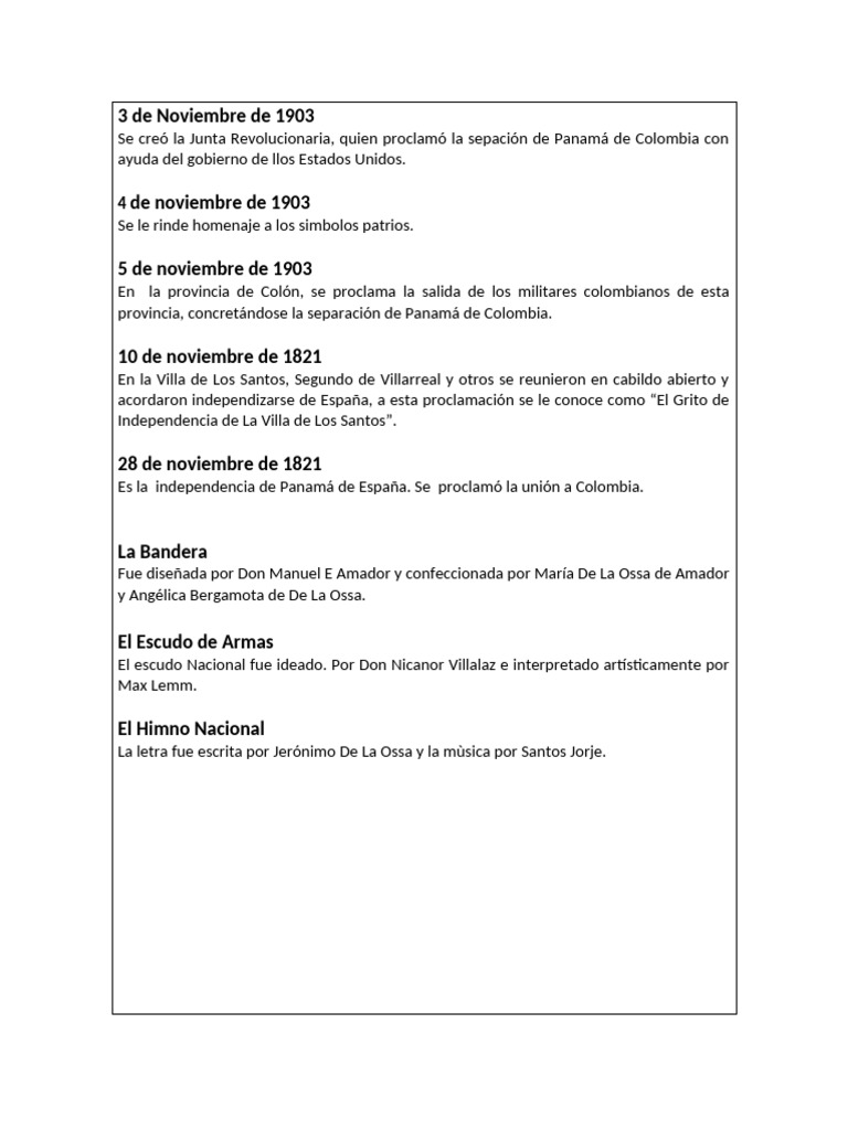 3 de Noviembre de 1903 | PDF