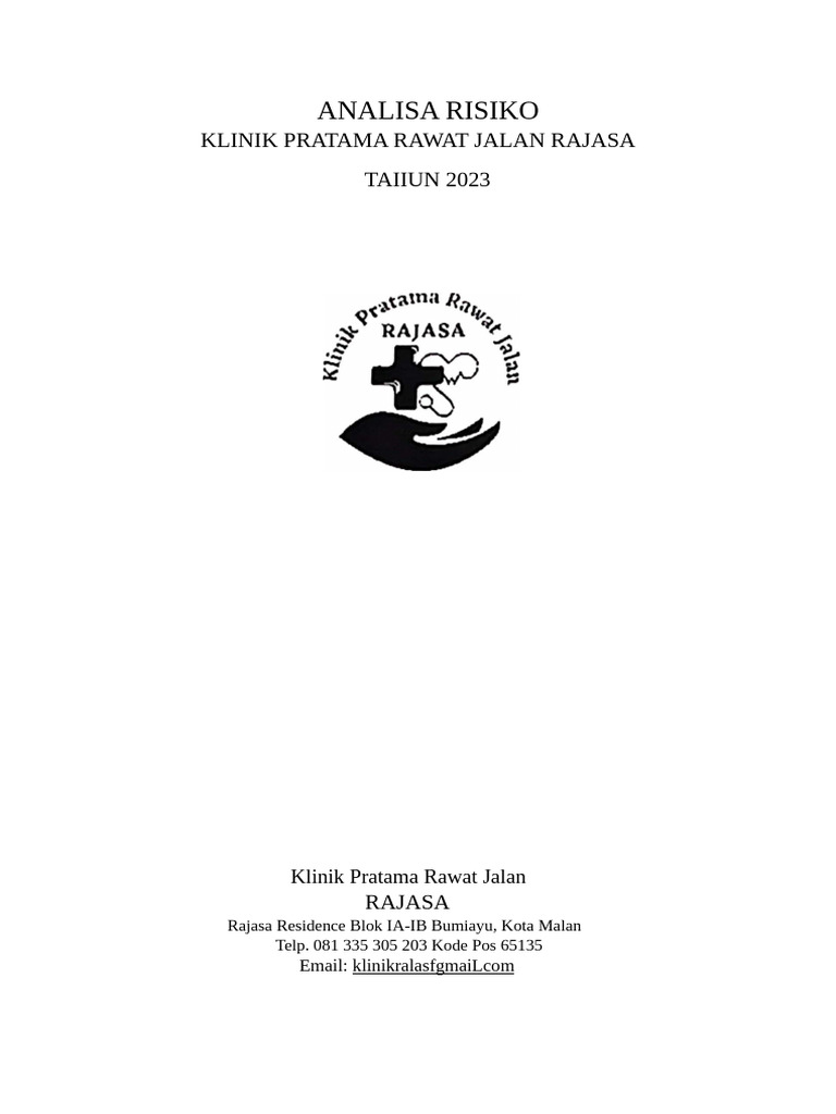 2.1.4.1 (G) Analisa Risiko ACM | PDF