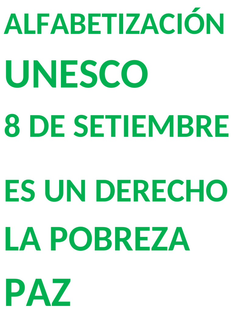 ALFABETIZACIÓN | PDF