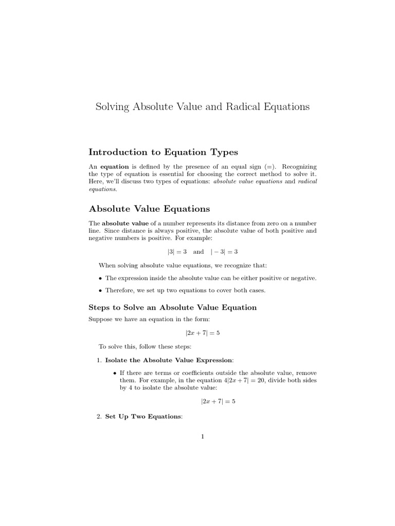 Non Linear Equations | PDF | Equations | Applied Mathematics