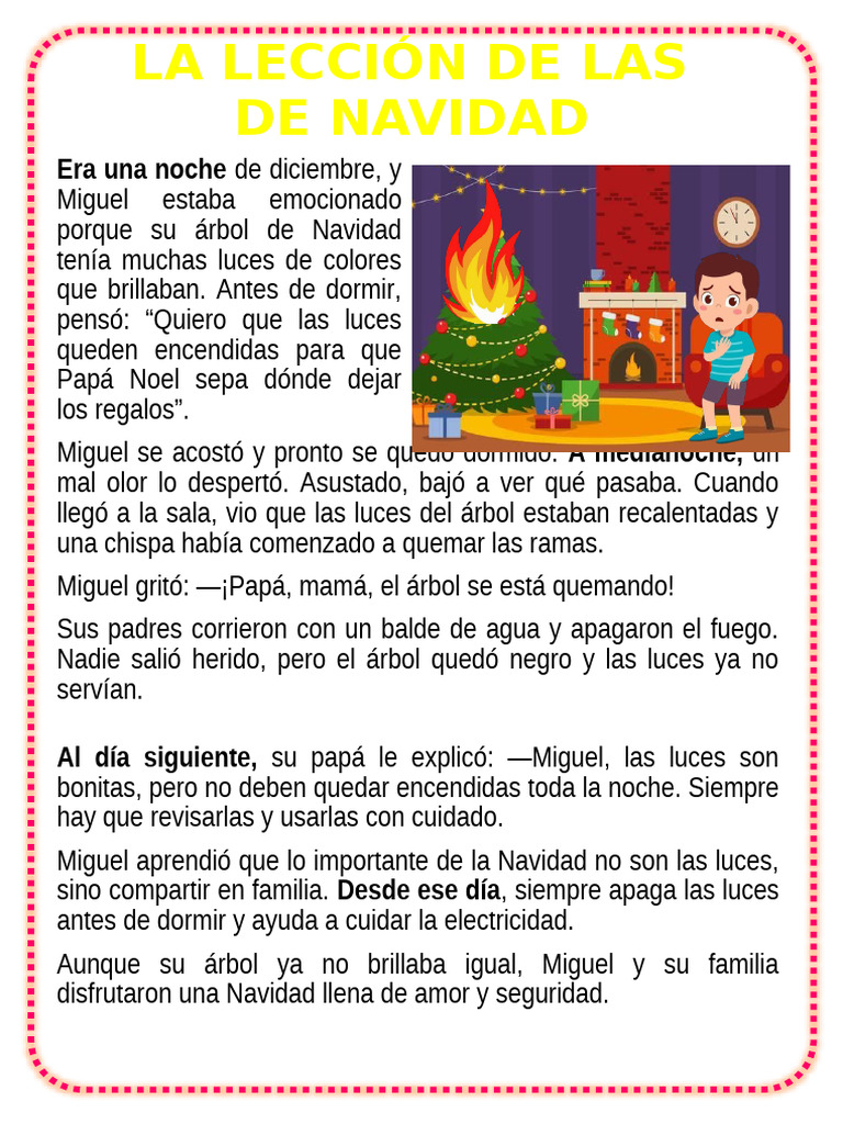 Lección de Navidad para Niños | PDF