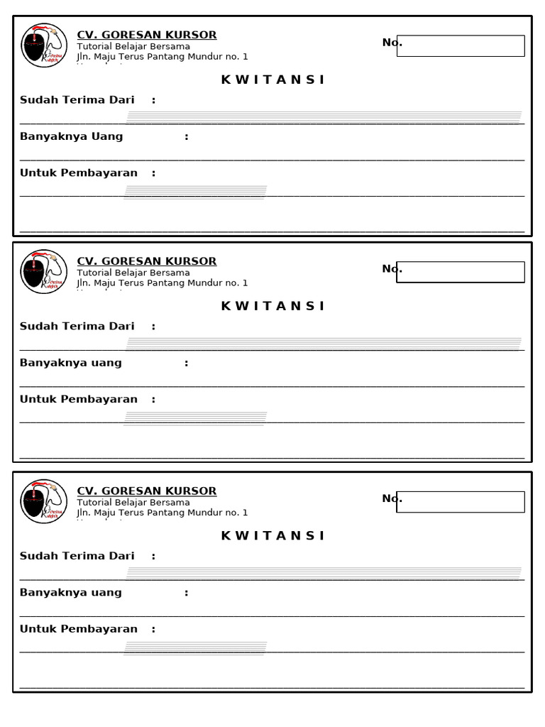 Kwitansi | PDF