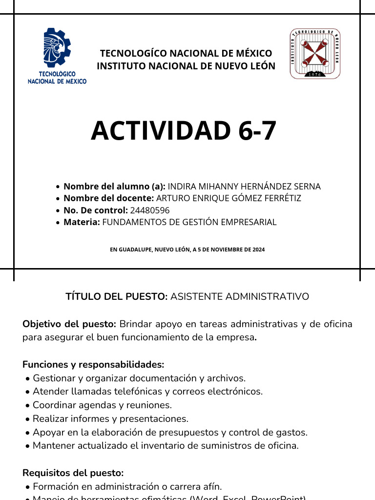 Act6-7 Fge | PDF
