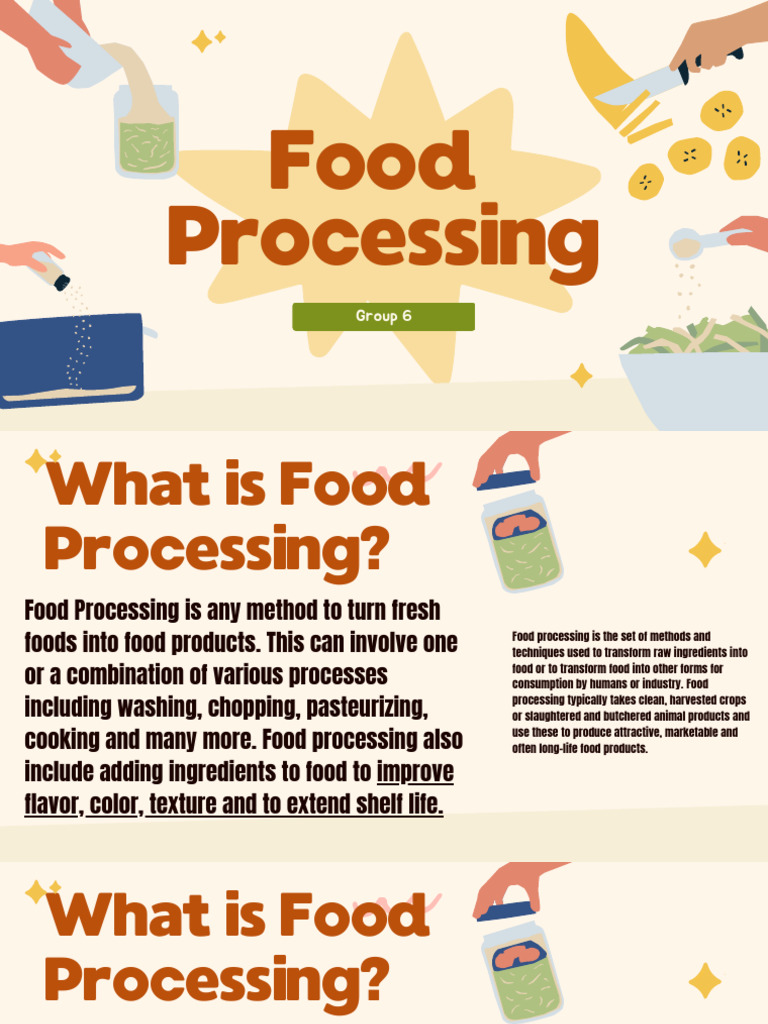 Ppt Con Chem | PDF | Foods | Food Processing