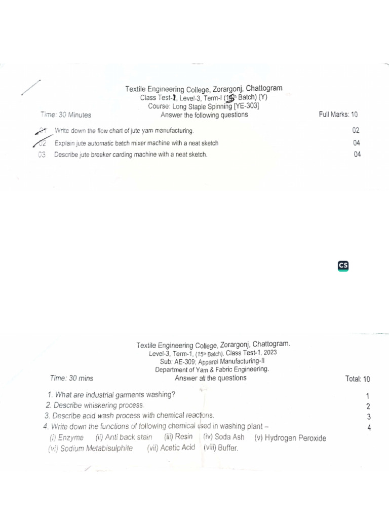 CTEC_CT_1_YE_15th Batch | PDF