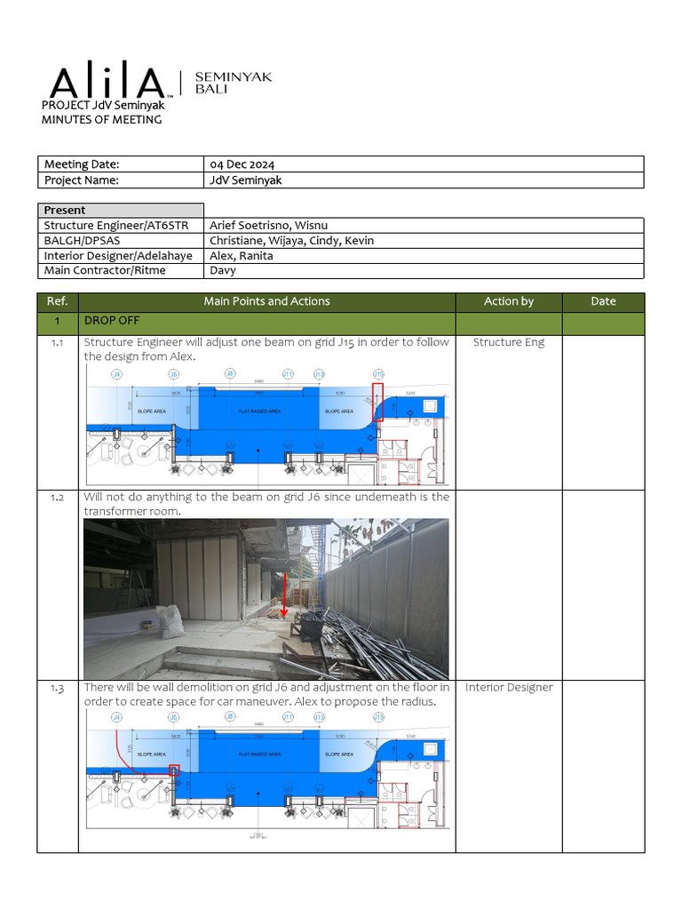 2024-12-04 Structure Engineer Visit | PDF | Building Materials | Building