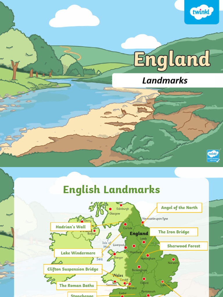 Iconic Landmarks of England Explained | PDF | Stonehenge | England