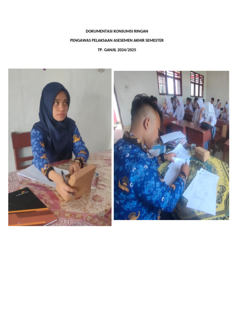 Dokumentasi Konsumsi Ringan | PDF