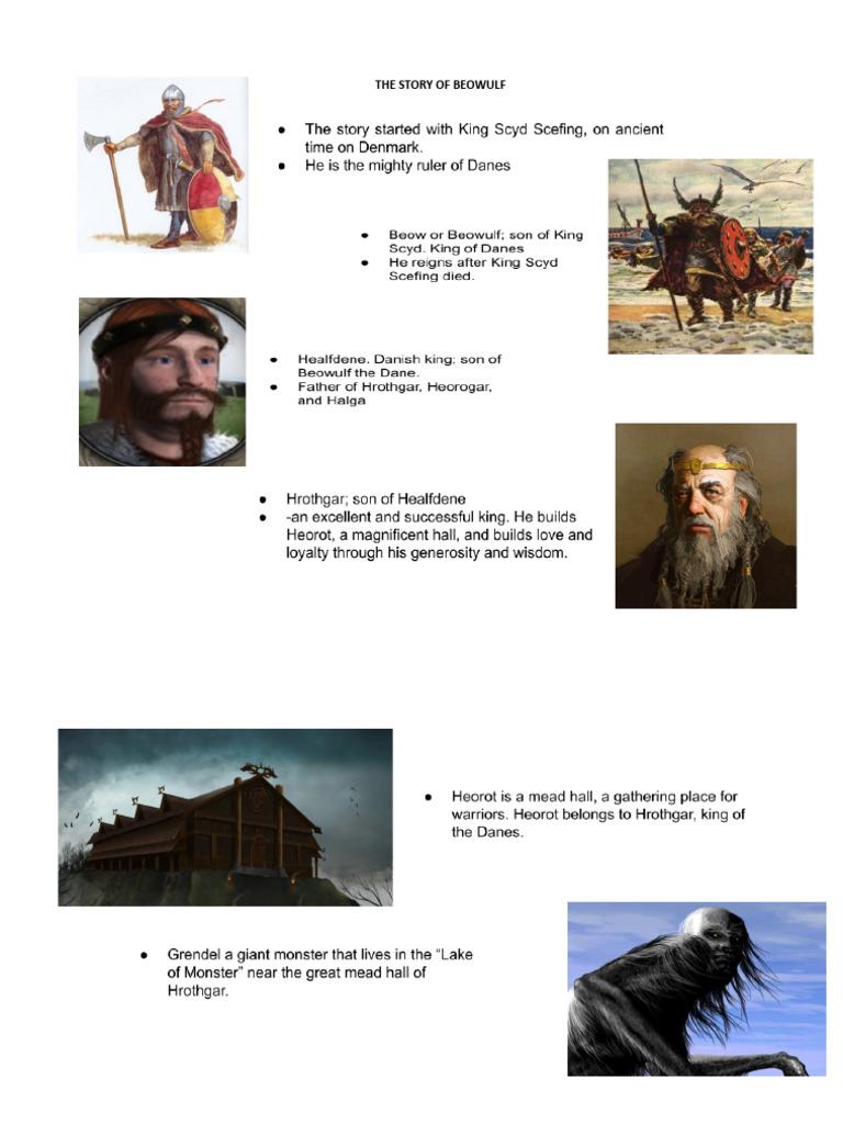 Storytelling The Story of Beowulf | PDF