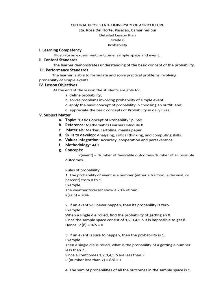 Basic Concept of Probability | PDF | Probability | Probability Theory