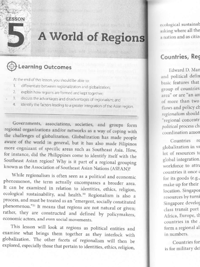 Module 5 - Reference - Regionalization | PDF