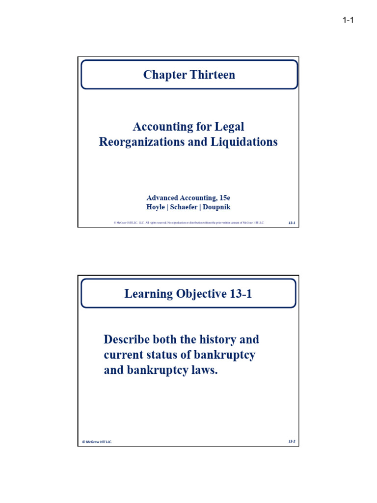 CHAPTER 13 | PDF | Bankruptcy | Chapter 11