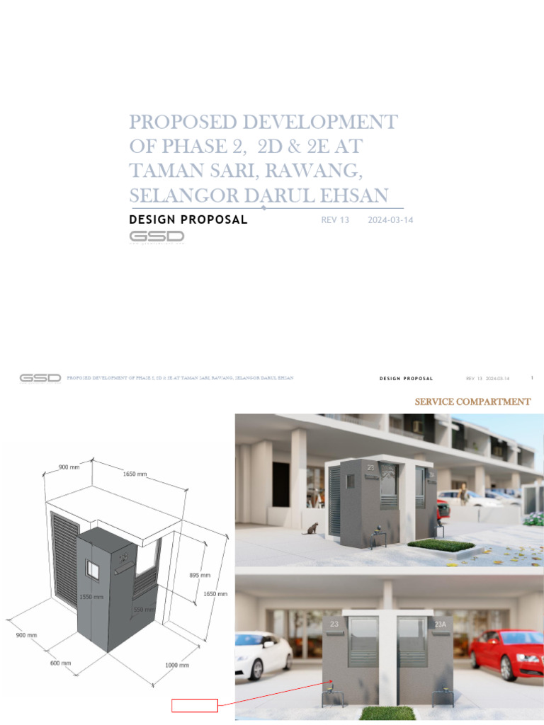 Taman Sari Phase 2D & 2E Proposal | PDF | Buildings And Structures ...