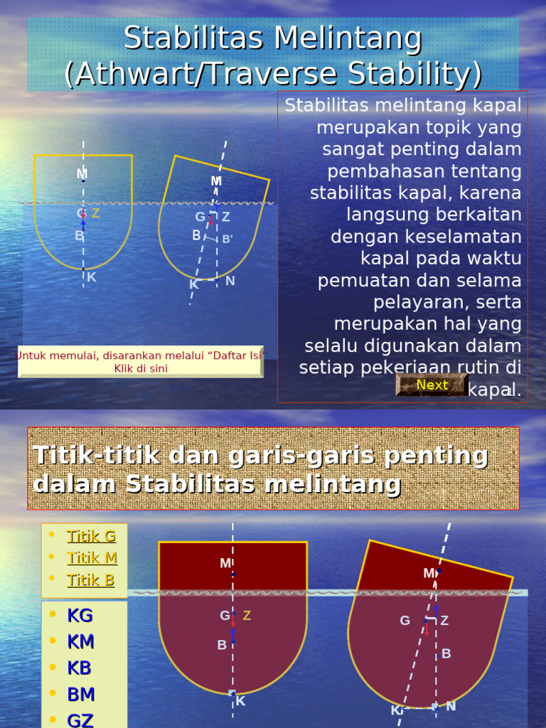 04-Stabilitas melintang. PPT | PDF
