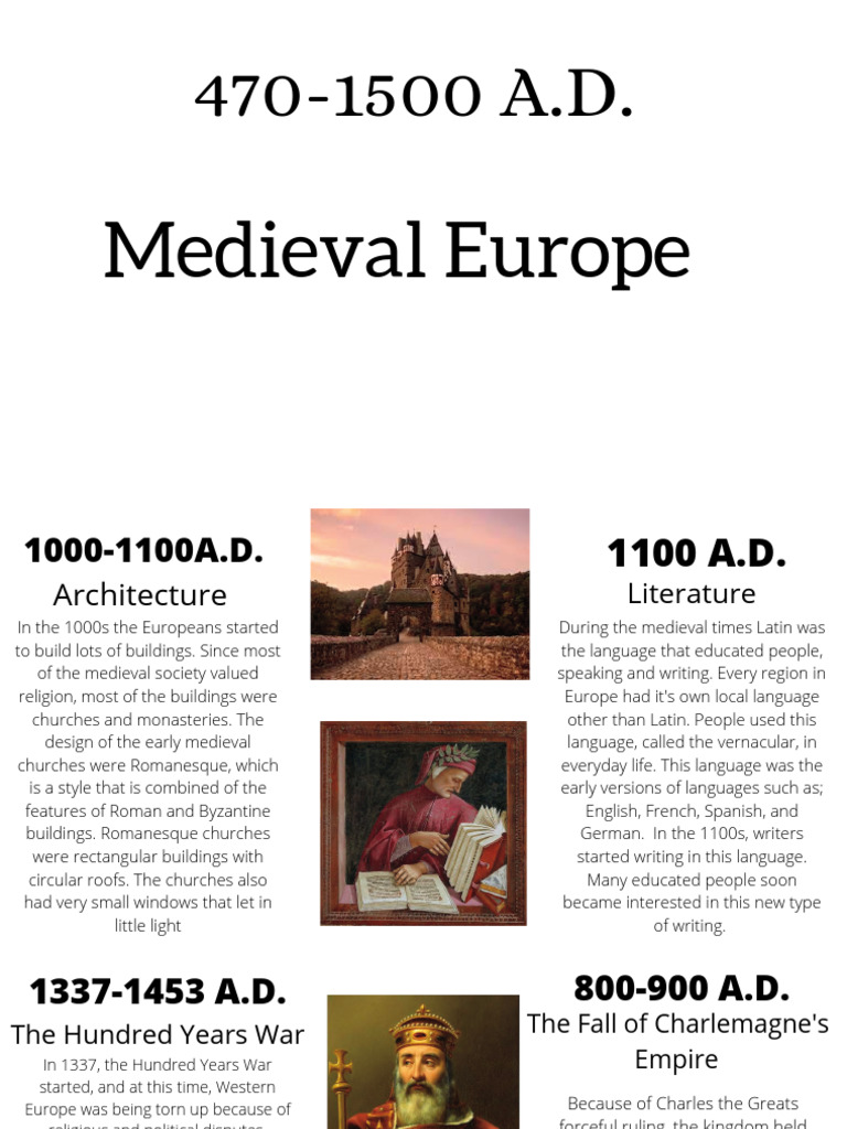 Medieval Europe Timeline | PDF | Middle Ages | Iberian Peninsula