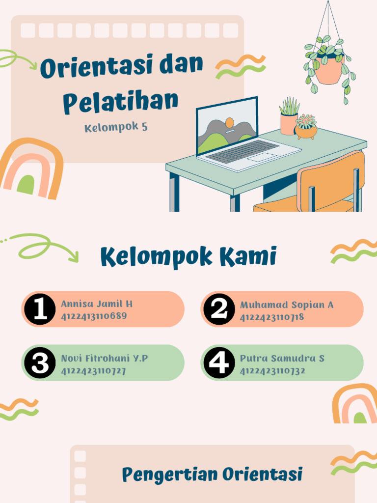 Orientasi dan Pelatihan - Kelompok 5 MSDM | PDF