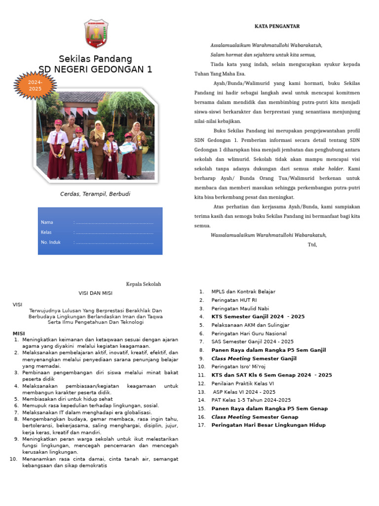 Selayang Pandang | PDF