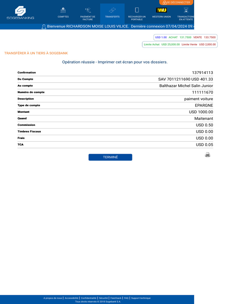 Connexion à Sogebanking en Ligne | PDF | Technologie bancaire ...