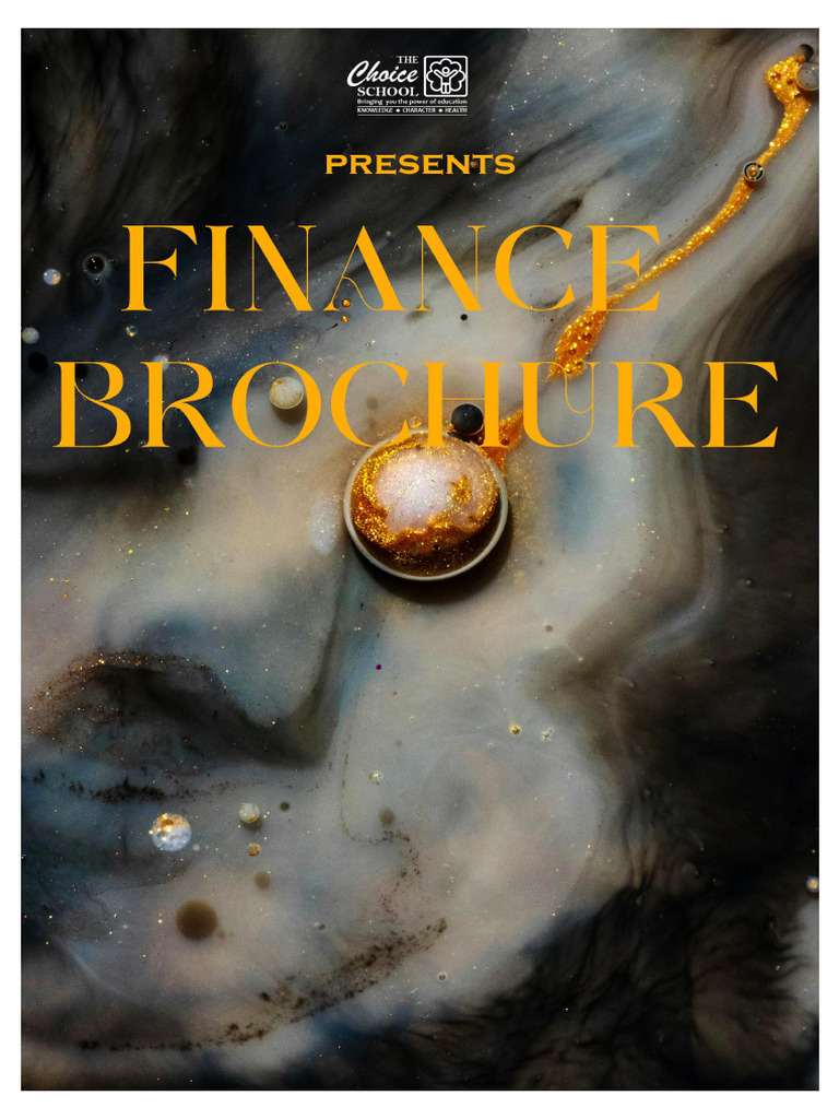 finance brochure draft | PDF