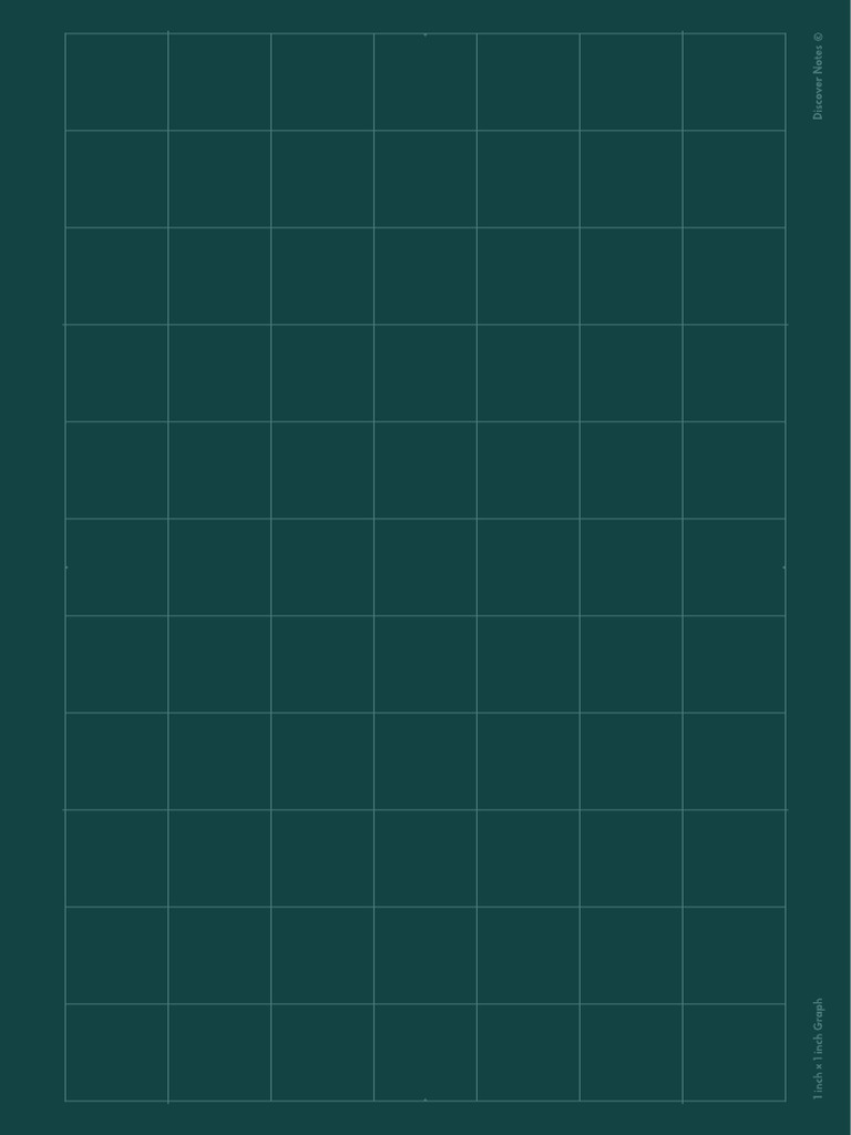 1 Inch Graph Emerald | PDF