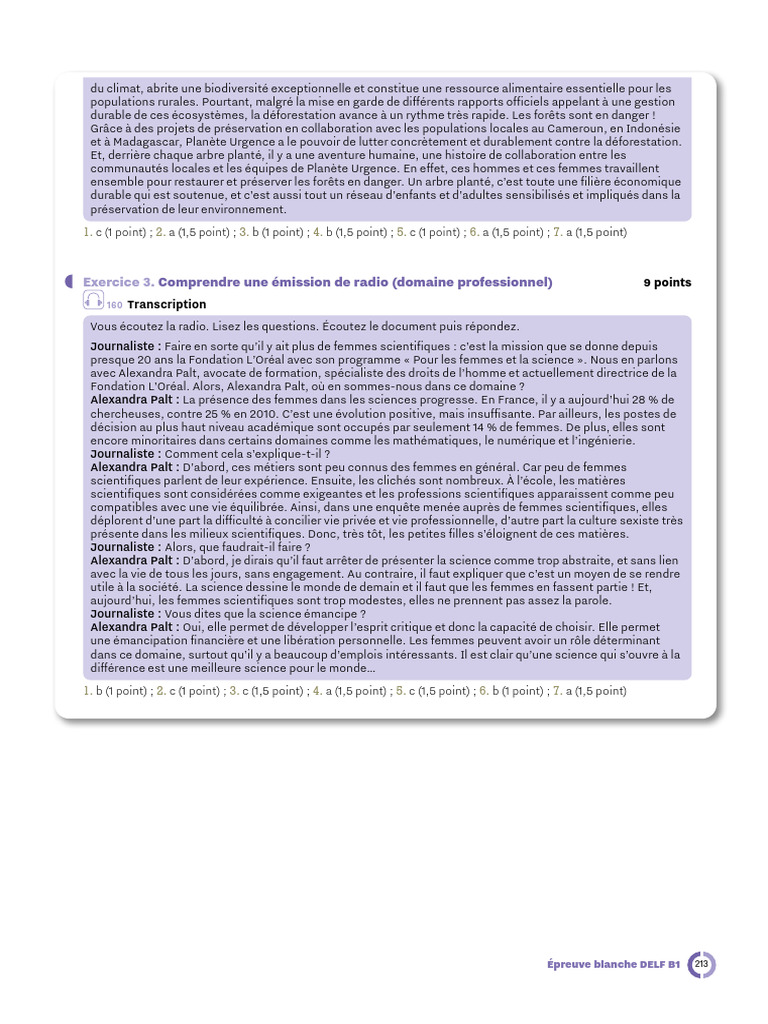 Lutte contre la déforestation et femmes en science | PDF | Science ...