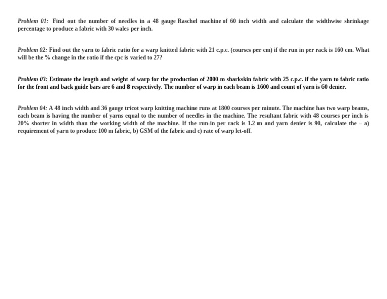 Problem 1-4 | PDF