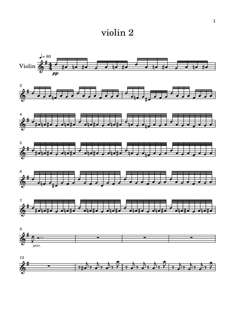 violin 2 | PDF
