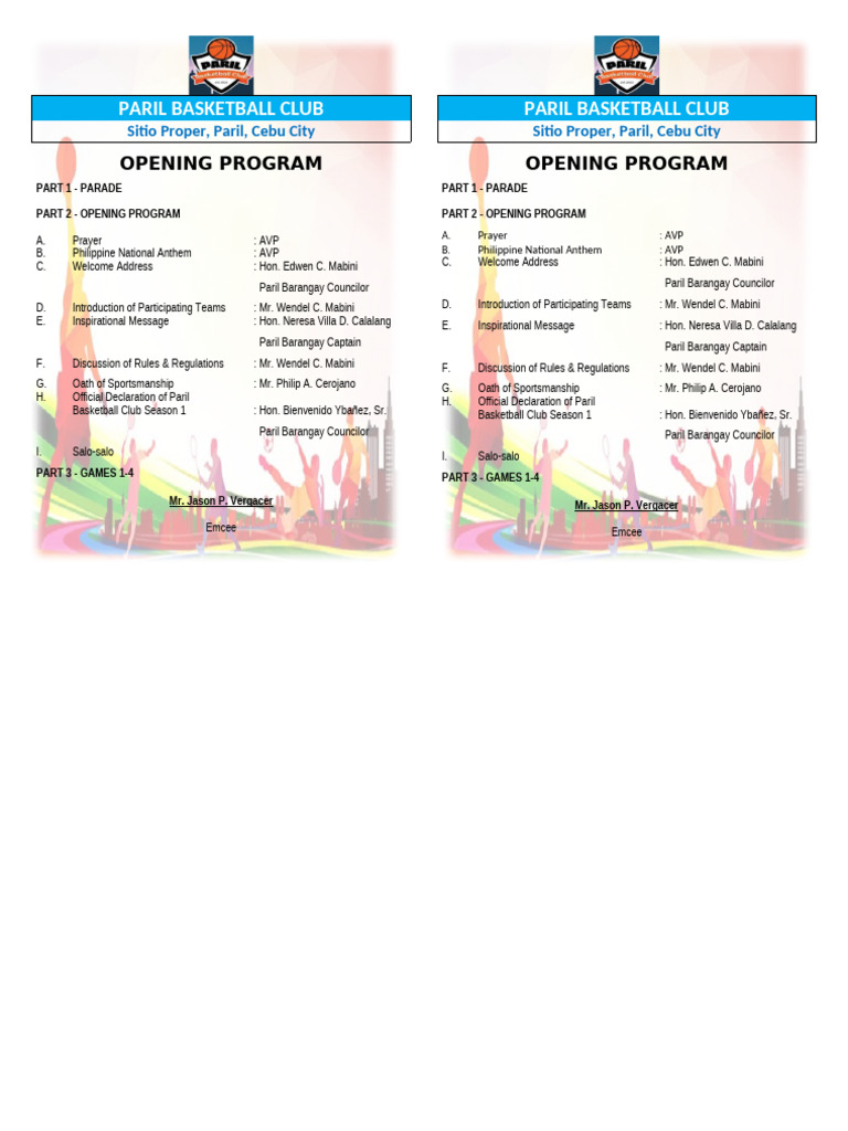 PROGRAM | PDF