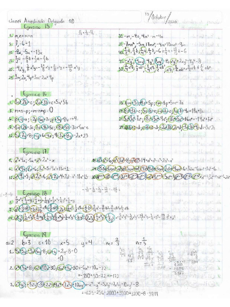 Ejercicios 15 19 Pdf
