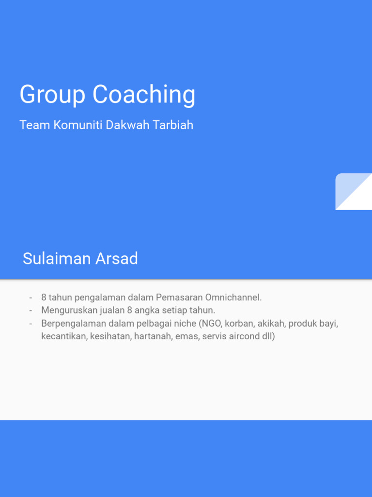 Coaching KDT | PDF