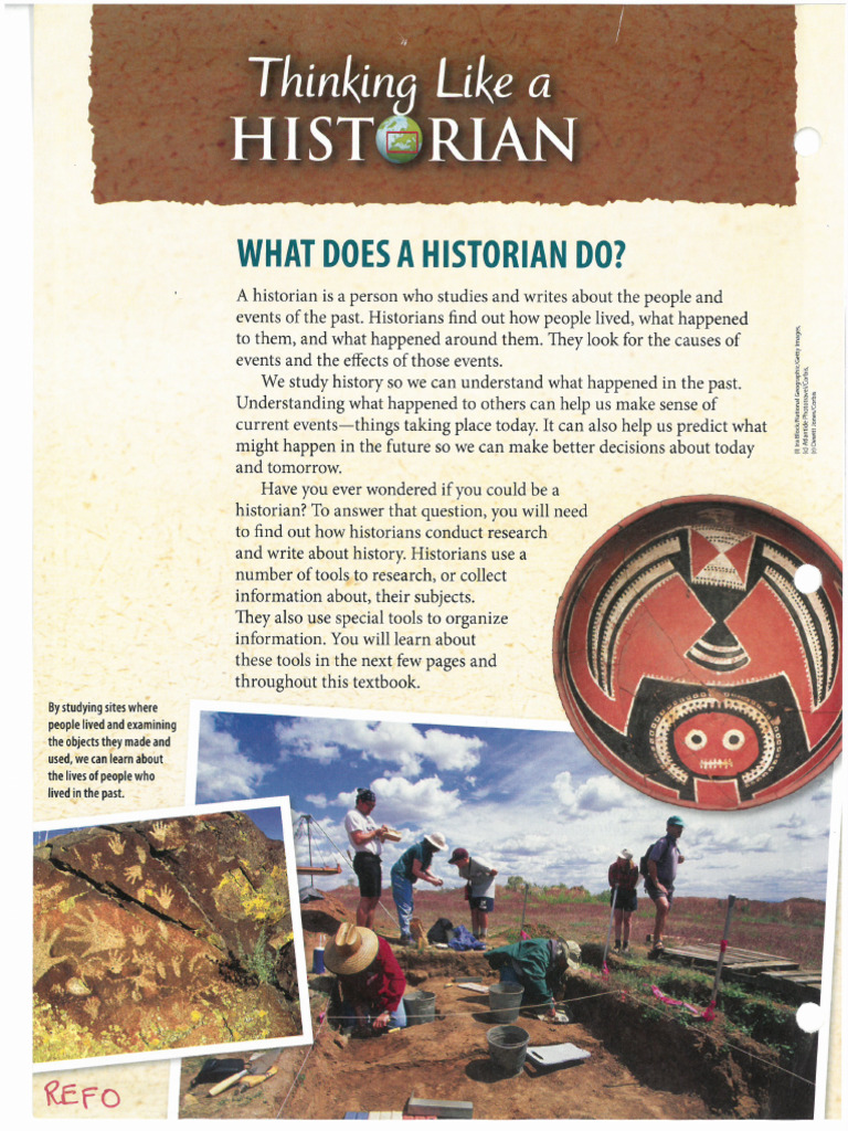 Thinking Like A Historian | PDF